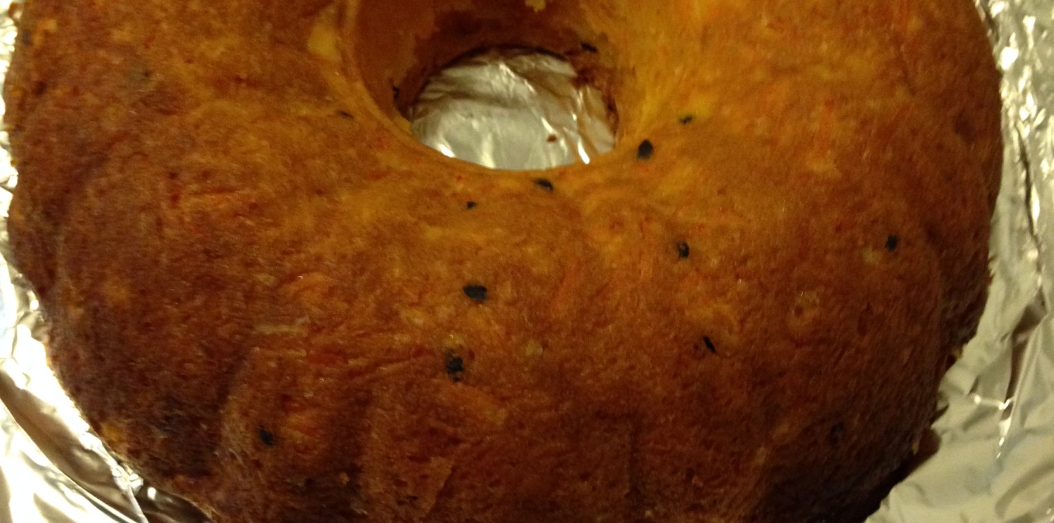 Carrots and passion fruits pulp yoghurt cake – helenscchin's Blog