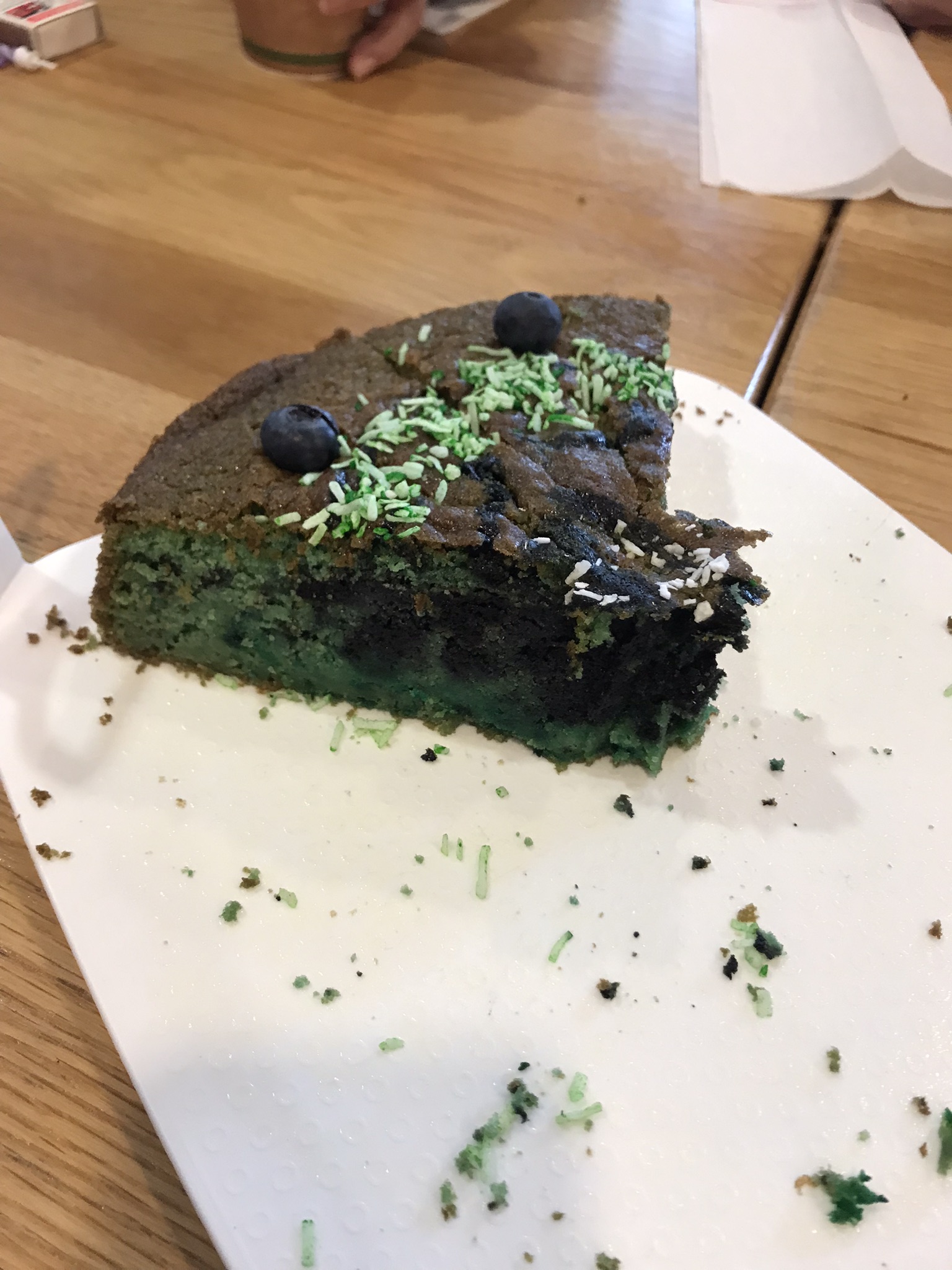 Blueberry coco cake – helenscchin's Blog