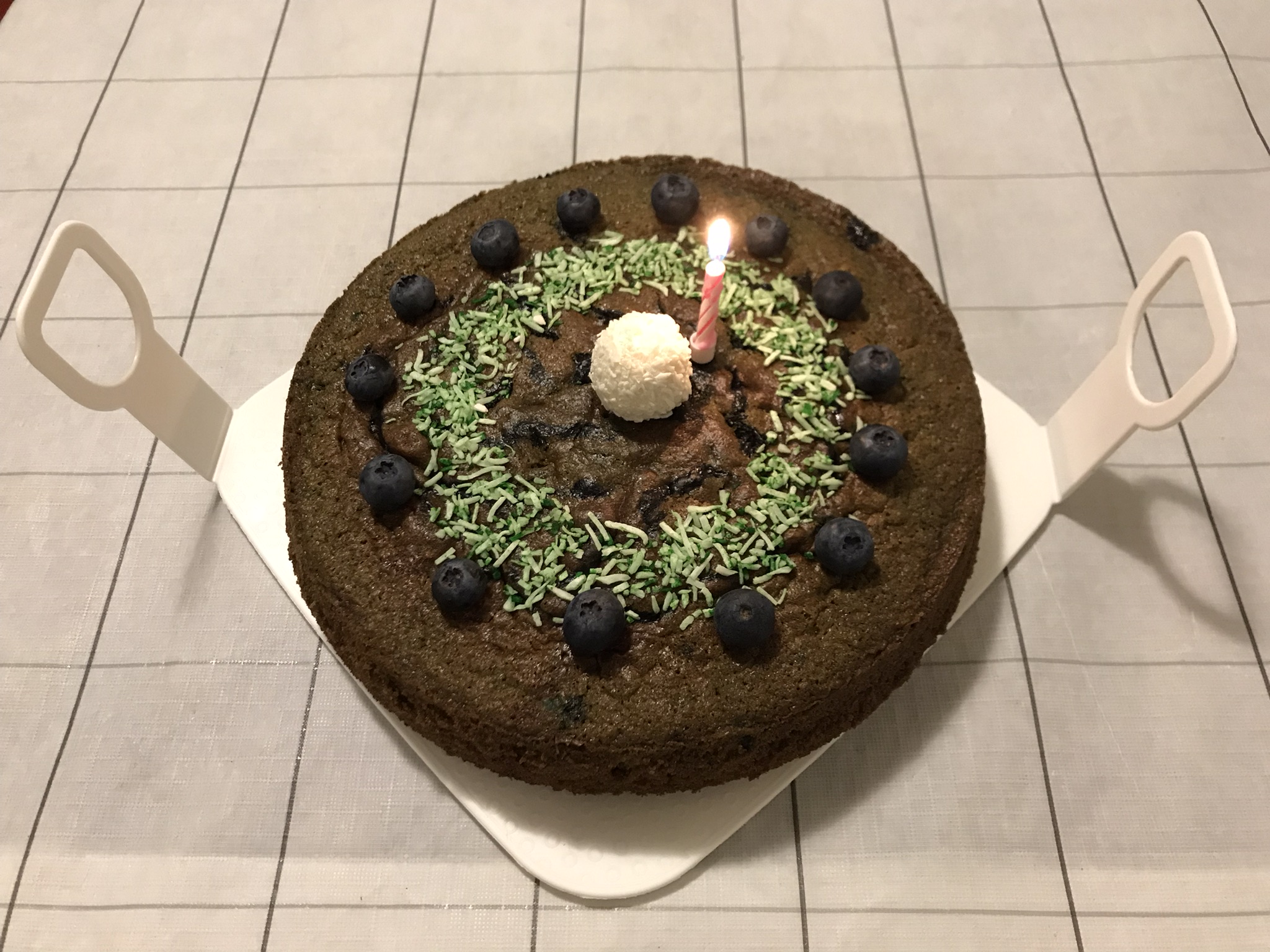 Blueberry coco cake – helenscchin's Blog