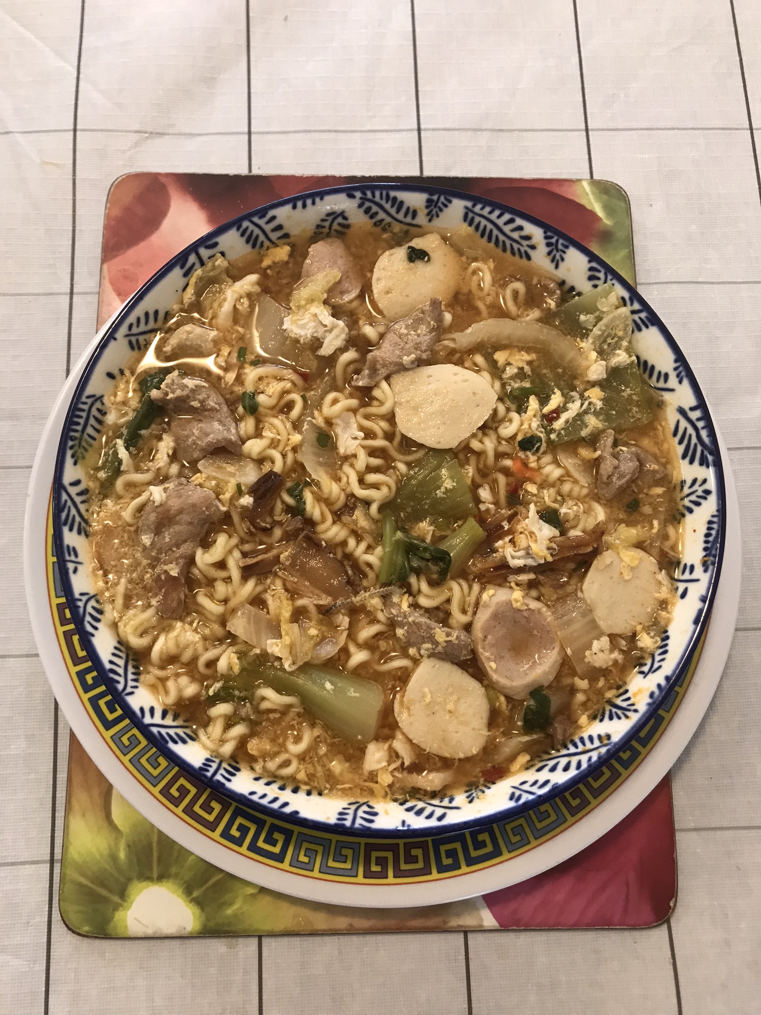 Shin ram yun noodles wat tan eggy soup – helenscchin's Blog