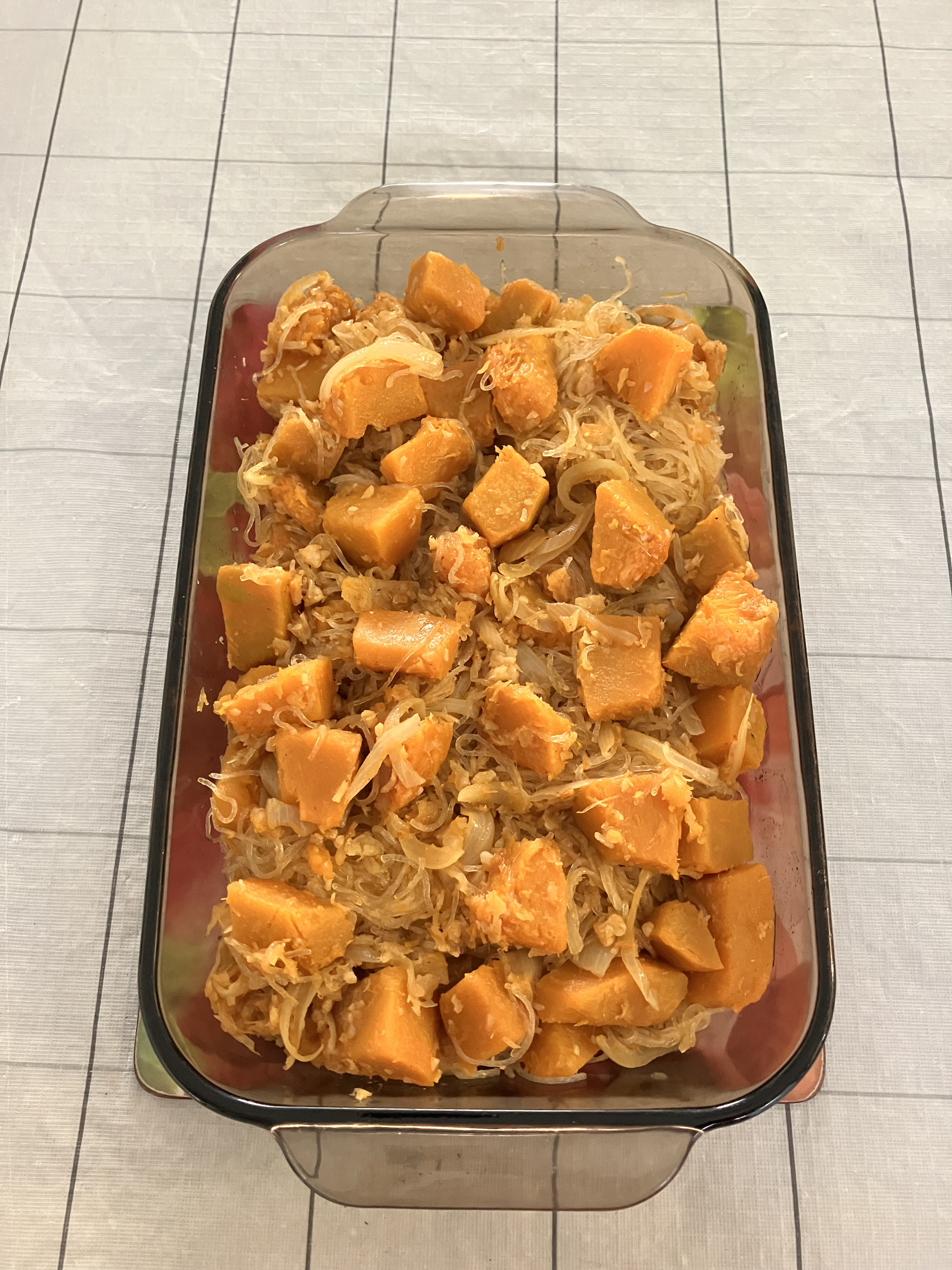 Fried pumpkin tang hoon hairbee onion – helenscchin's Blog